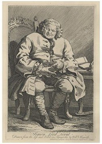 After William Hogarth, Simon Lord Lovat, Etching for sale at Pamono