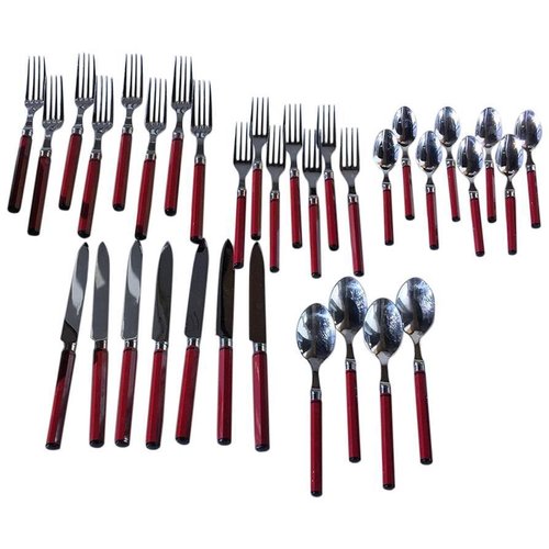 Couverts par André Verdier pour SCOF, France, Set de 44 en vente sur Pamono
