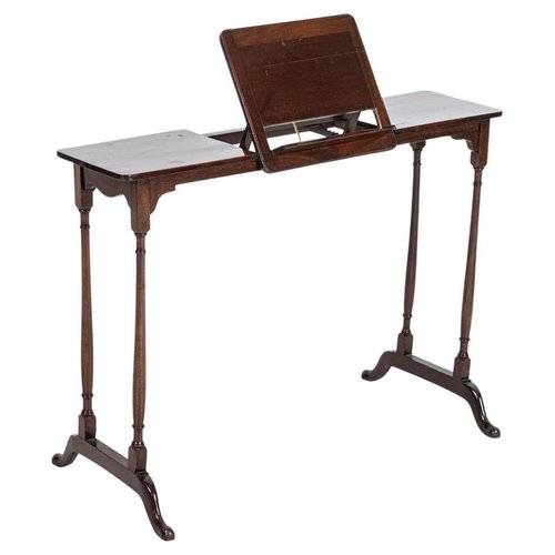 Table de Lecture Ajustable en Acajou, 19ème Siècle en vente sur Pamono