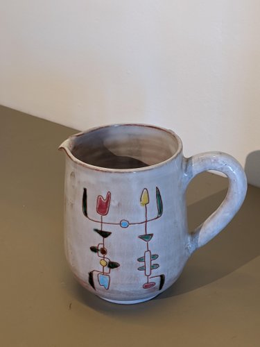 Ceramic Vase by Jean Rivier for sale at Pamono