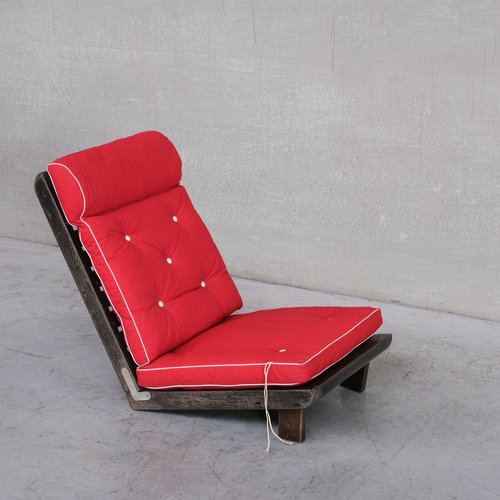 Low Mid-Century French Alpine Lounge Chair for sale at Pamono