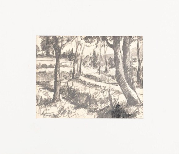 Ramon Duran, Font Drawing, 1960, Paper for sale at Pamono