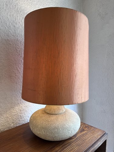 Large Natural Stone Lamp for sale at Pamono