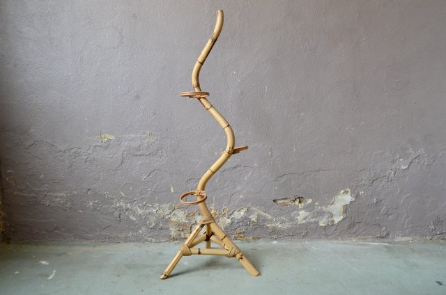 Cache-Pot Vintage en Rotin de Rohé Noordwolde en vente sur Pamono