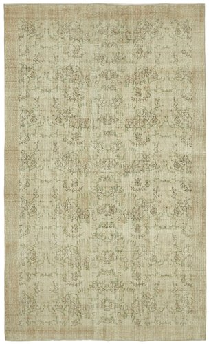 Vintage Turkish Beige Area Rug for sale at Pamono