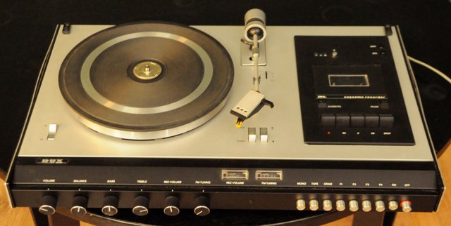 DX 5827 Radio Turntable & Tape Recorder from Dux for sale at Pamono