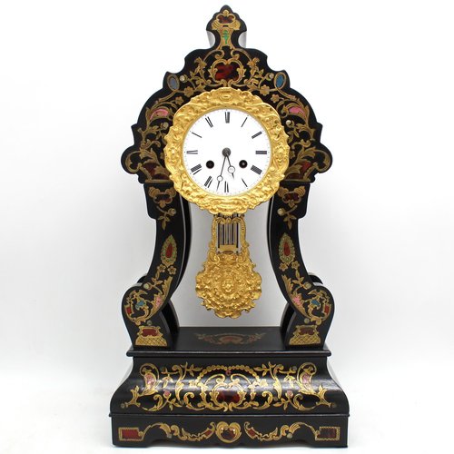 19th-Century French Pendulum Clock for sale at Pamono