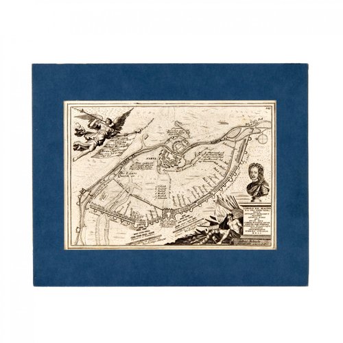 Charles XII Plan of Narva and Ivangorod During the Northern War for ...