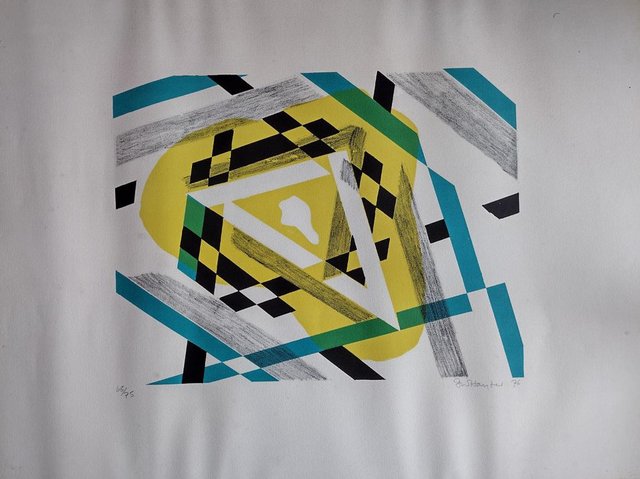 Stanley William Hayter, Triangle, 1976, Original Lithograph for sale at ...