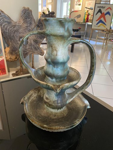 Struttura in ceramica con bacini, anni '60 in vendita su Pamono