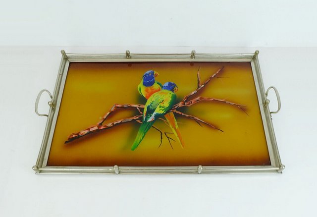 Large glass tray store