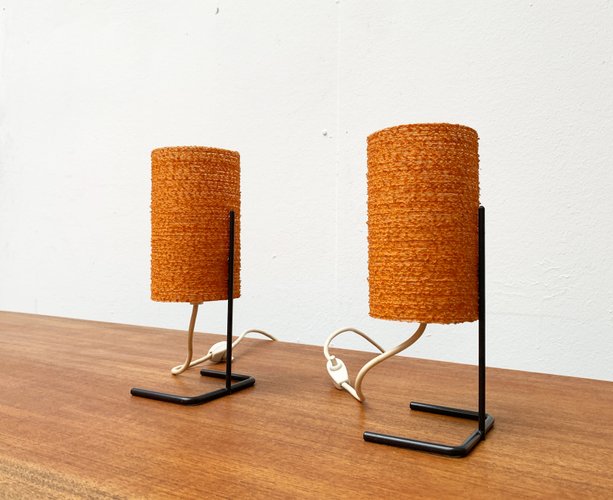 Mid-Century String Table Lamp, 1960s, Set of 2 for sale at Pamono