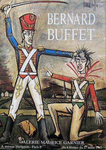After Bernard Buffet, War, 20th/21st Century, Exhibition Poster for ...