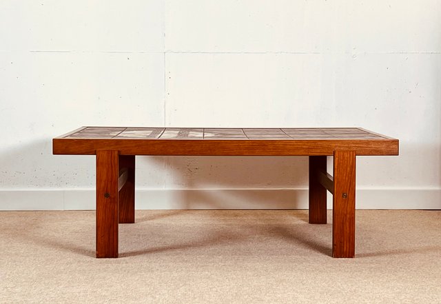 Danish Tiled Coffee Table by Oxart for Trioh for sale at Pamono