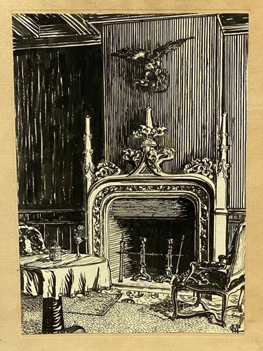 Fireplace Drawing