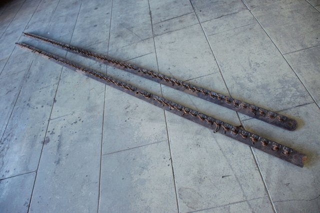Antique Cast Iron Racks, 1900s, Set of 2 for sale at Pamono