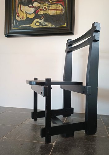 Dutch Postmodern Constructivism Chair for sale at Pamono