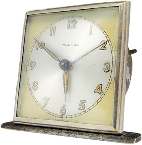 Art Deco Clock from Mauthe, Germany, 1930s for sale at Pamono