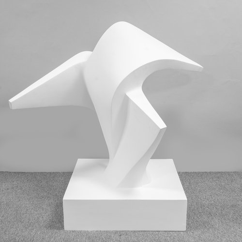 Abstract Plaster Sculptures