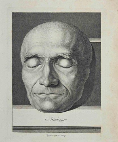 William Sharp, Portrait of G. Heidegger, Original Etching, 1810 for ...