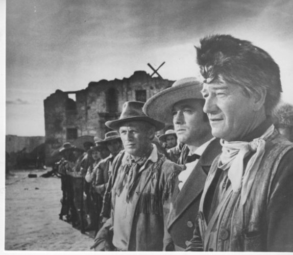 Unknown, John Wayne on the Set of The Alamo, Vintage Photograph, 1960s ...