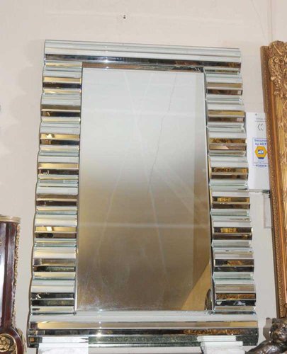 Espejo de manto de vidrio Art Déco en venta en Pamono