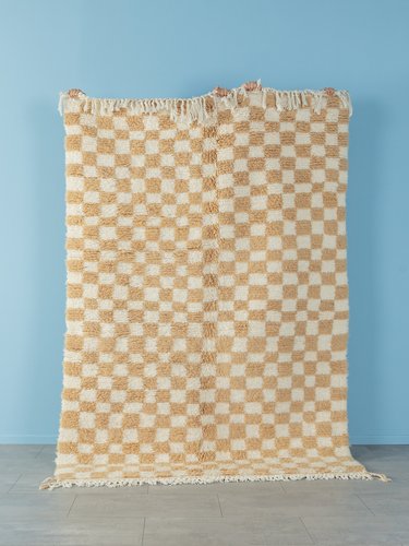 Sand Check Berber Rug, 2010s for sale at Pamono