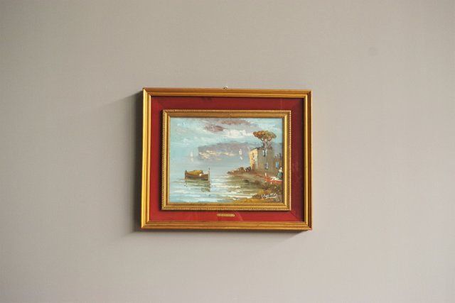 Giovanni Cappelletti, Landscape, 1970, Oil on Canvas, Framed for sale ...