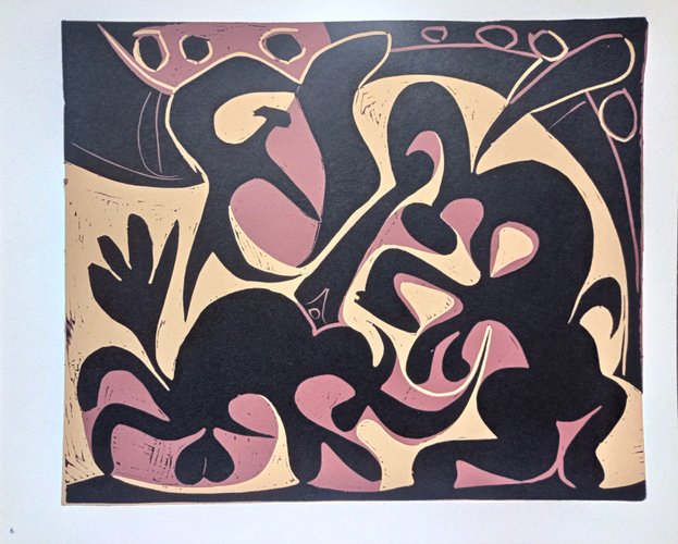 Pablo Picasso, Picador and Matador, Original Linocut, 1962 for sale at ...