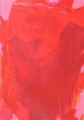 Italo Bressan, The Visible of the Invisible: Red Composition, 1989, Siebdruck bei Pamono kaufen