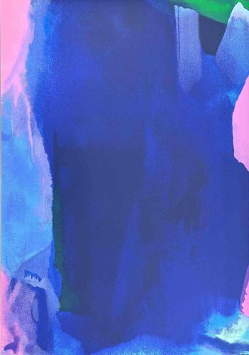 Italo Bressan, The Visible of the Invisible: Blue Composition, 1989 ...