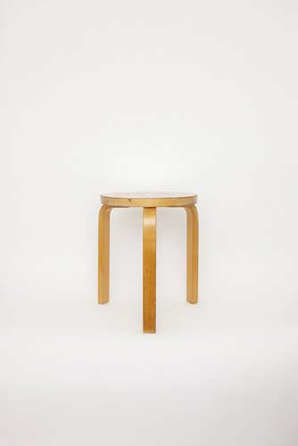 Finnischer 60 Hocker von Alvar Aalto für Artek, 1940 bei Pamono kaufen
