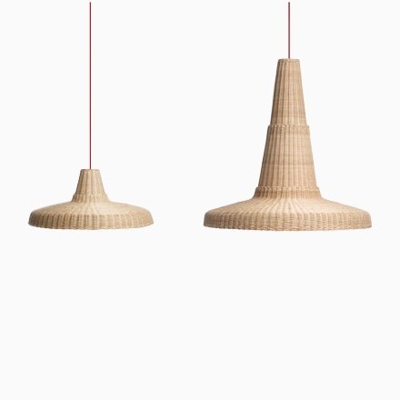 Cocolla Mini Hängelampe von Maurizio Bernabei für Bottega Inteccio bei ...