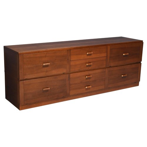 Aparador de nogal atribuido a Antonio Virgilio para Bernini, Italia ...