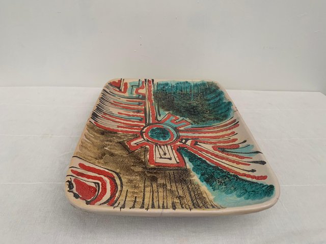 Polychrome Ceramic Storage by Piccinini, 1960s for sale at Pamono