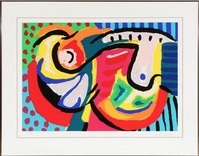 Gorm Eriksen Composition 1993 Lithography For Sale At Pamono