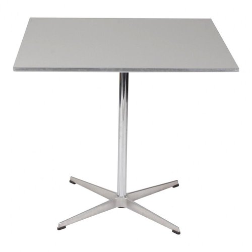 Grauer Laminat Café Tisch von Arne Jacobsen für Fritz Hansen bei Pamono ...