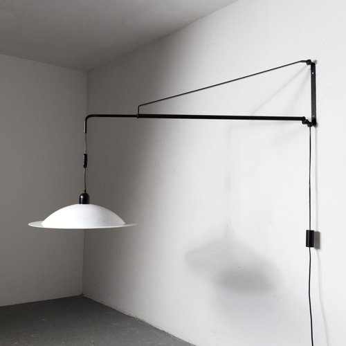 Mid-Century Italian Wall Lamp Potence Counterweight from Stilnovo ...