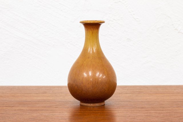 Vaso in gres di Nylund per Rörstrand, anni '50 in vendita su Pamono