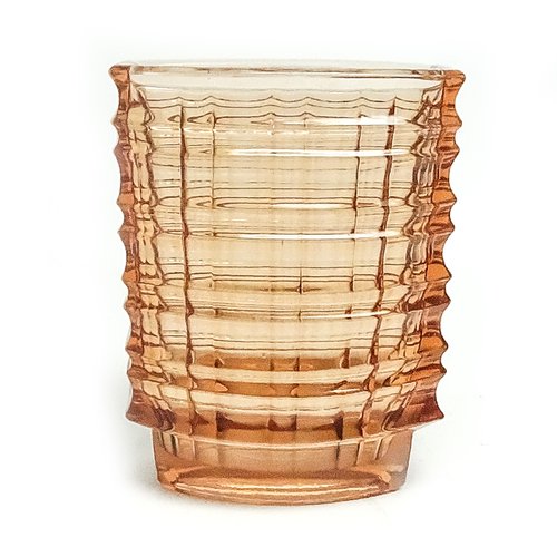 New Look Optical Vase by Jan Sylwester Drost for Ząbkowice Glassworks ...