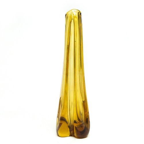 Glut Vase by Jan Sylwester Drost for Ząbkowice Glassworks, 1970s for ...