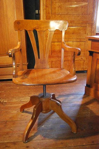 Vintage Rotary Desk Chair for sale at Pamono