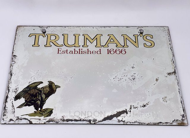 English Truman Beer London Advertisement Mirror for sale at Pamono