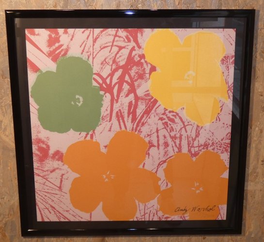Andy Warhol Flowers 1964 Original