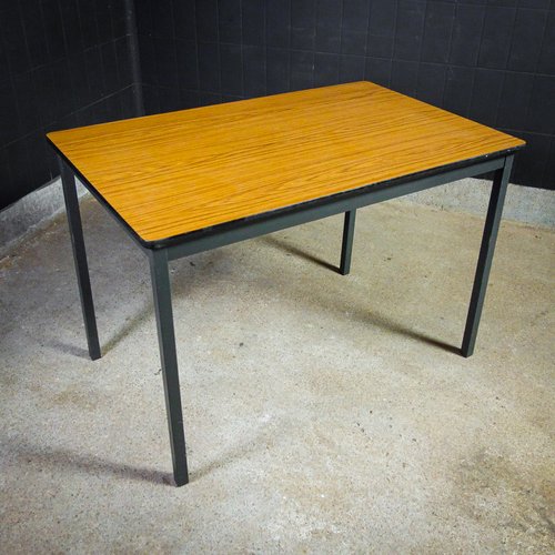 Mesa de comedor vintage de formica, años 60 en venta en Pamono