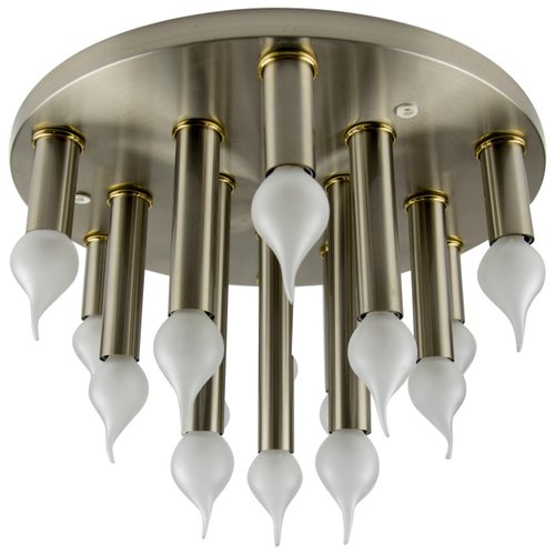 Mid-Century Modern Fifteen-Light Ceiling Lamp from Sölken, 1970s for ...