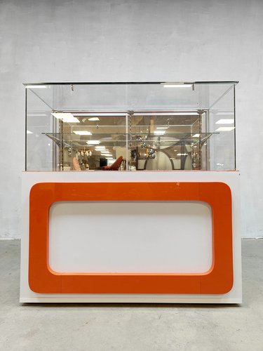 Space Age Shop Counter Display Cabinet, 1970s for sale at Pamono