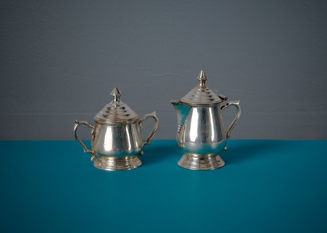 Milk and Sugar Service, Set of 2 for sale at Pamono