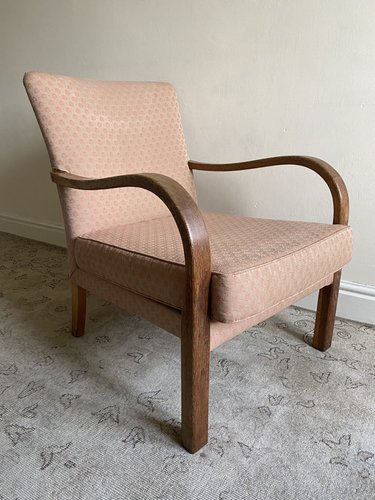 Britischer Mid-Century Eichenholz Sessel von Parker Knoll, 1960er bei ... Britischer Mid-Century Eichenholz Sessel von Parker Knoll, 1960er bei ...