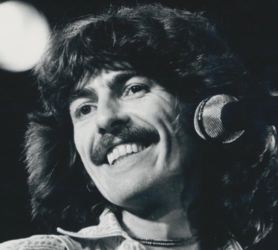 Fotografia in bianco e nero di Henry Grossman, George Harrison, anni ...